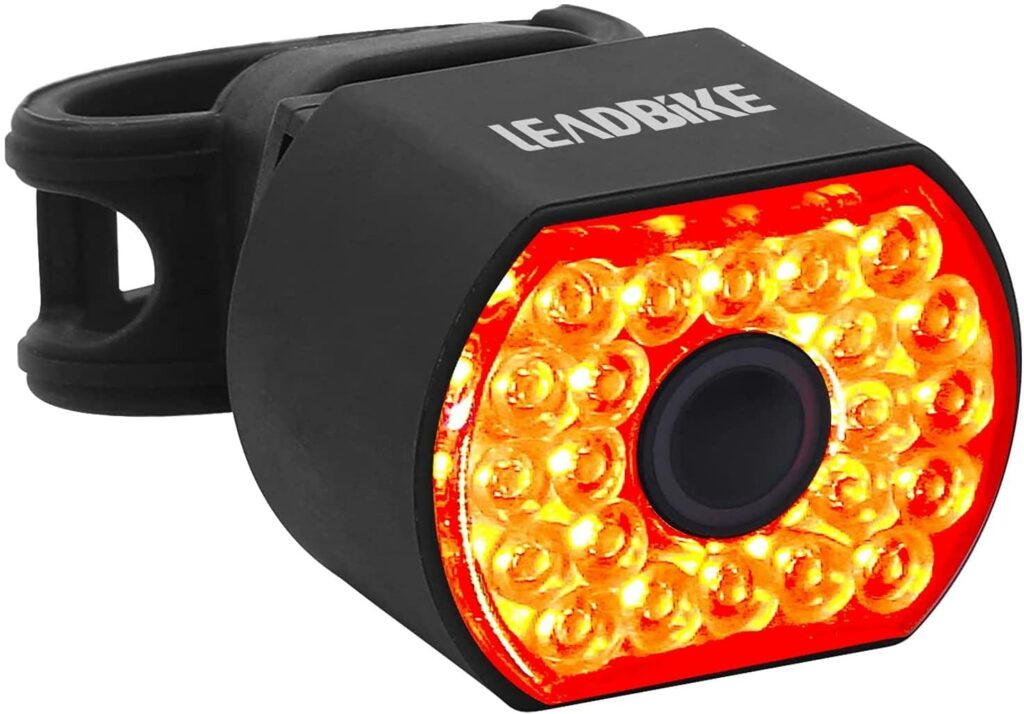 LeadBike Smart Brake Sensing Tail Light – Detour Bike Shop