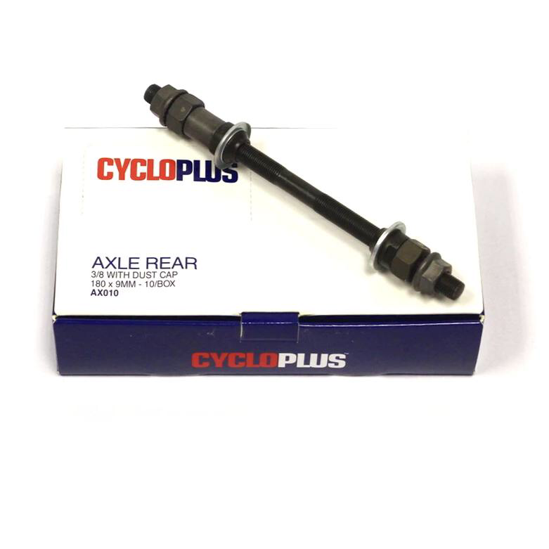 AXLE REAR - 3/8 Incl Dust Cap – Detour Bike Shop